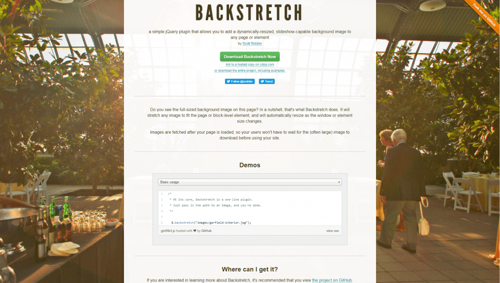 特定要素サイズに合わせて背景画像を設置するbackstretchではまった - 株式会社 AR Japan（アールジャパン）